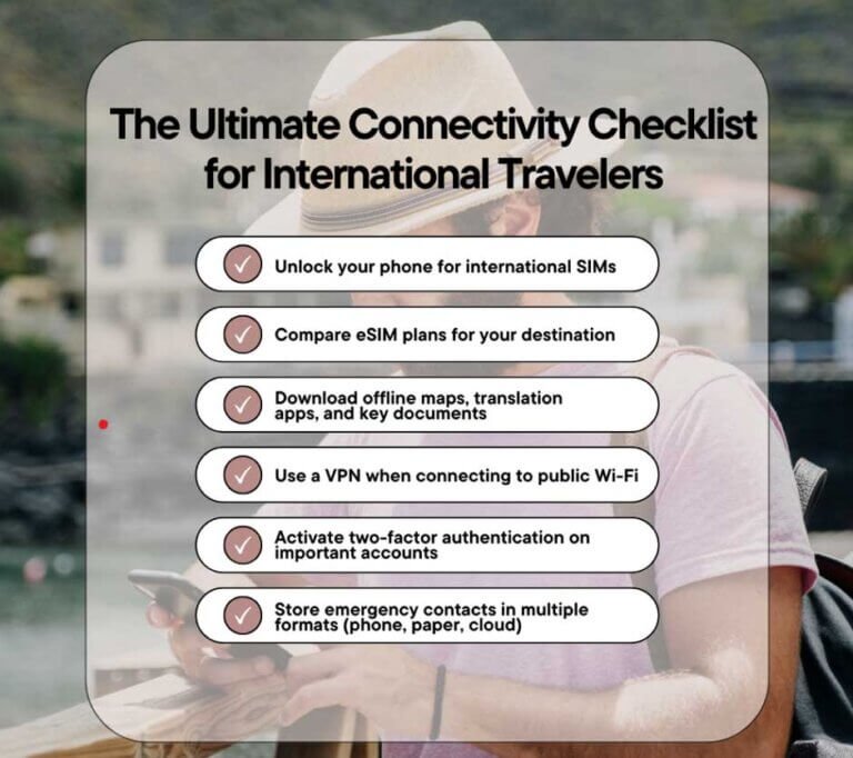 International Travel Tips: How To Stay Connected While You’re Abroad ...